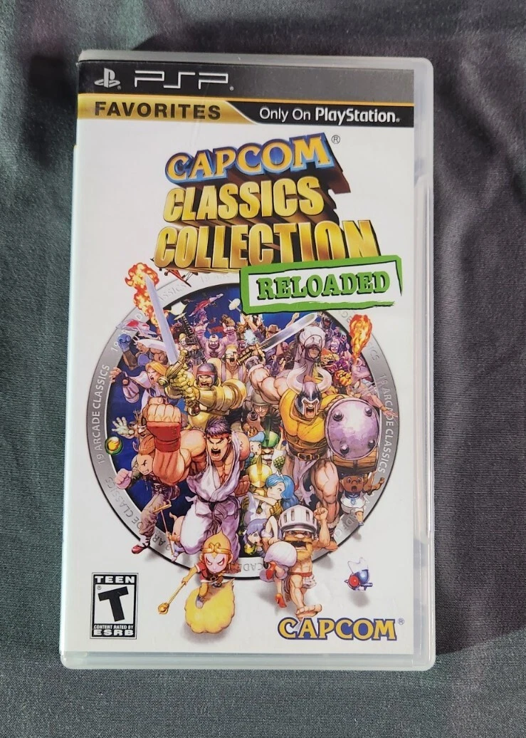 Capcom Classics Collection Reloaded Psp