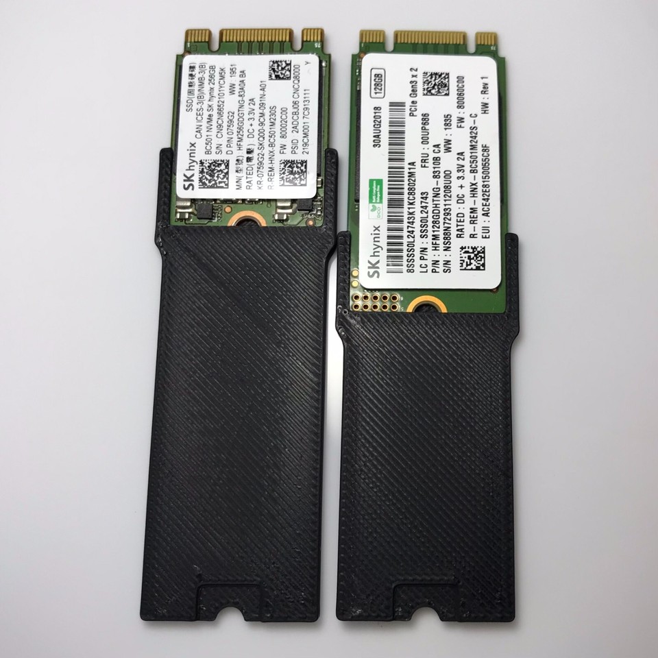 (10 Lot) M.2 NVMe SSD Drive Adapter 2230 2242 to 2280 PCIe Length ...