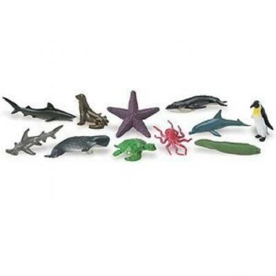 Safari Ltd Ocean TOOB Comes With 12 Different Hand Painted Animal Toy ...