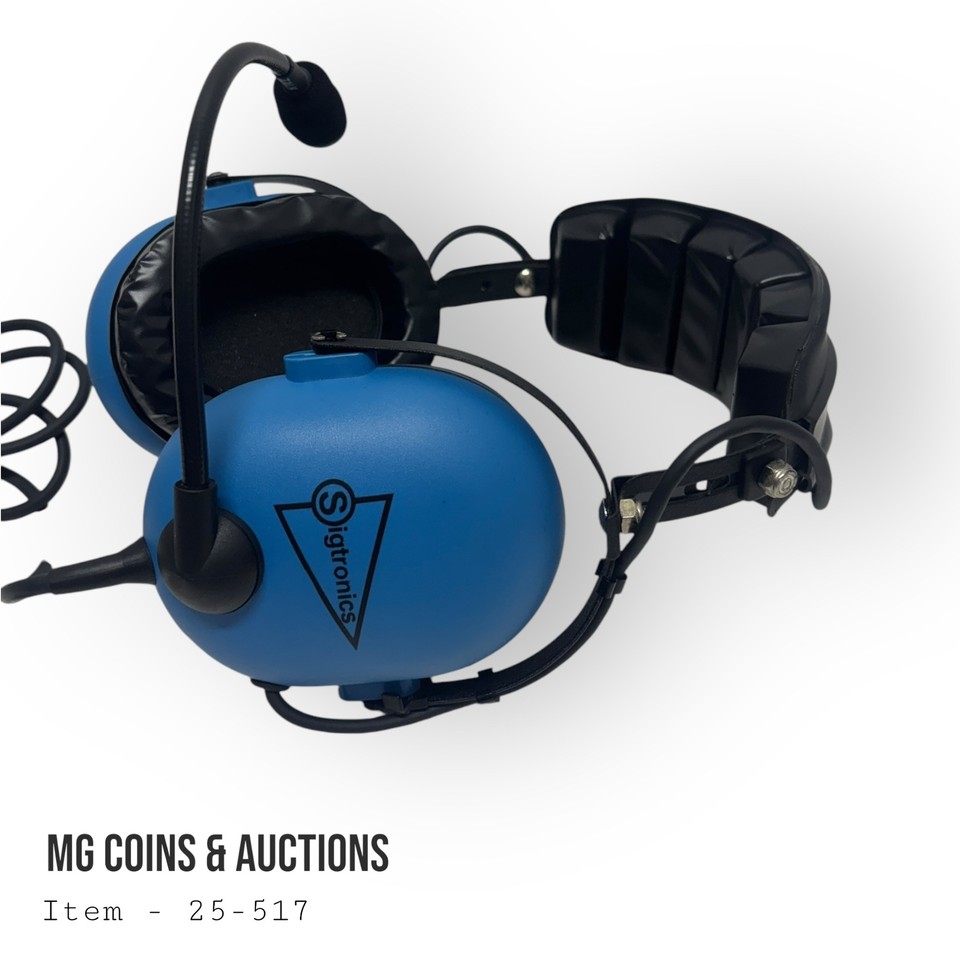 Sigtronics S-58 Monaural General Aviation GA Pilot Aircraft Headset ...