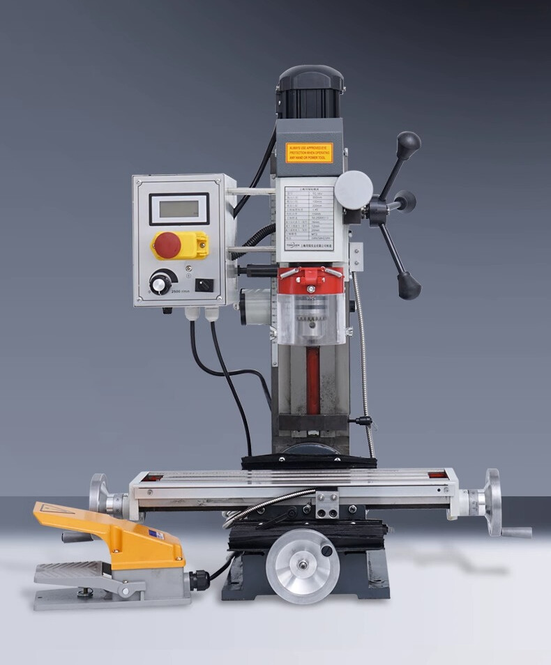 Milling Machine Multifunctional Home Drilling and Milling Machine 1100W ...