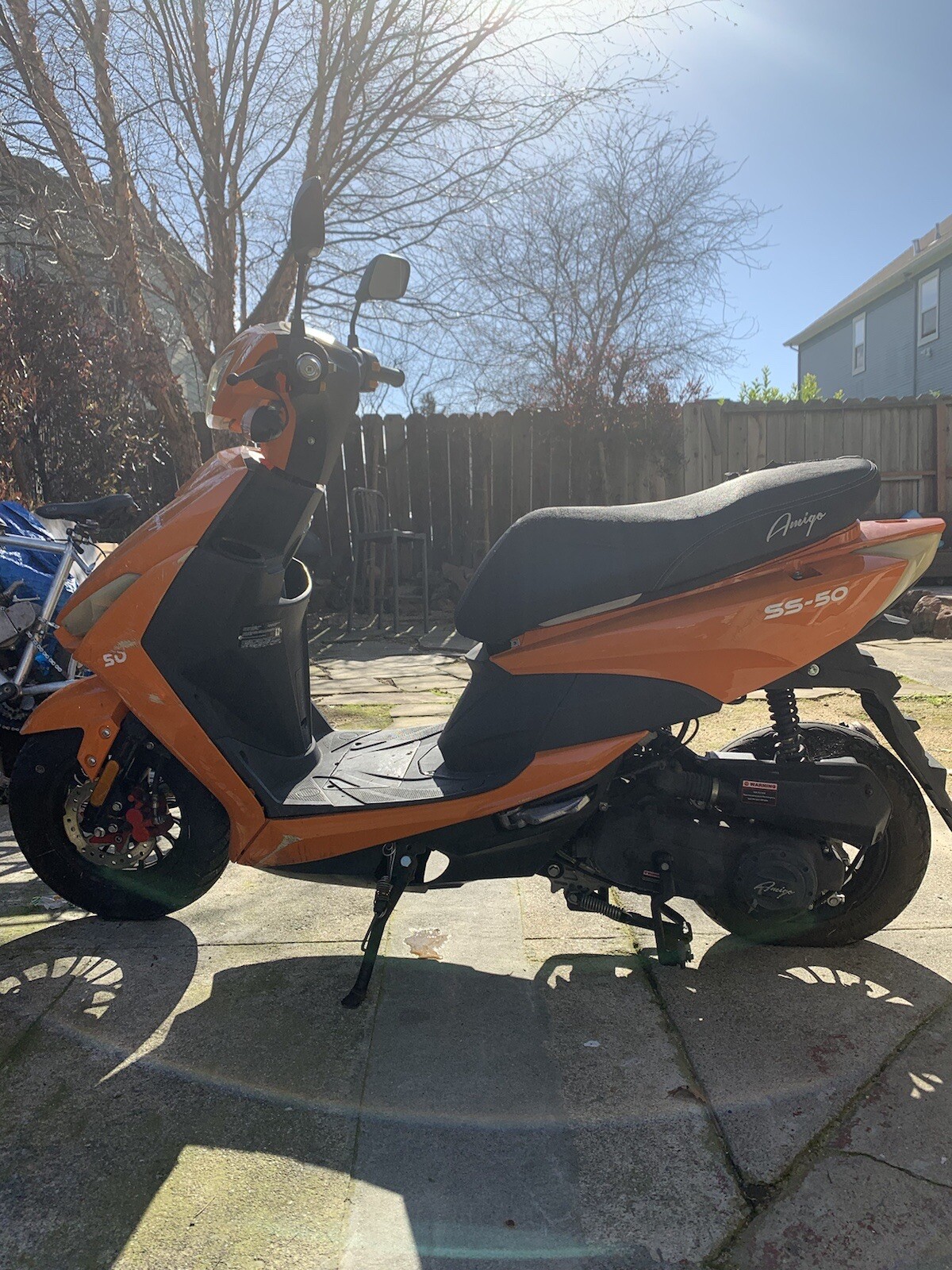 50cc Moped Scooter
