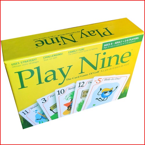 Play Nine Strategy Card Game Family Friends Party Kids Adult Board Game ...