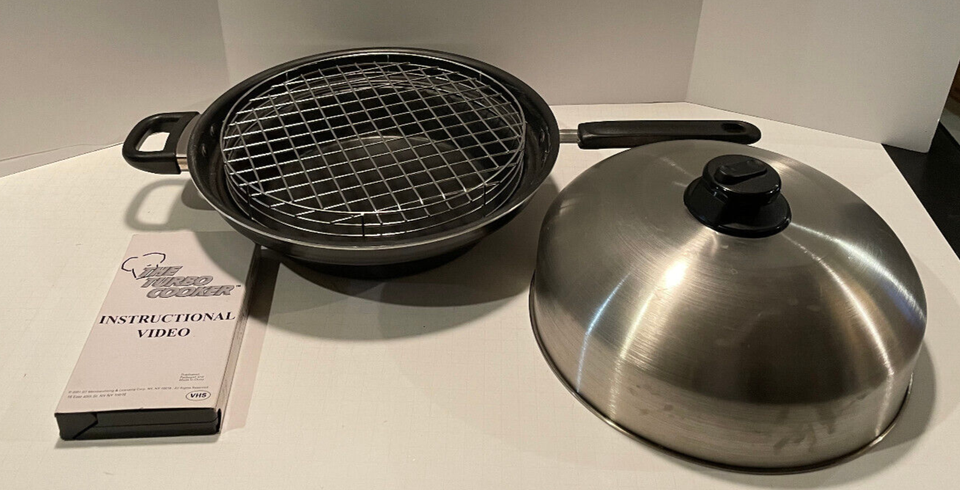 Turbo Cooker All-in-One Stainless Steel Pan Cooking System | eBay