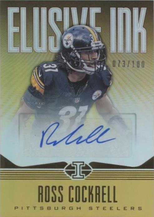 2017 Panini Illusions - Elusive Ink Ross Cockrell #EI-RC /100 (AU, RC ...