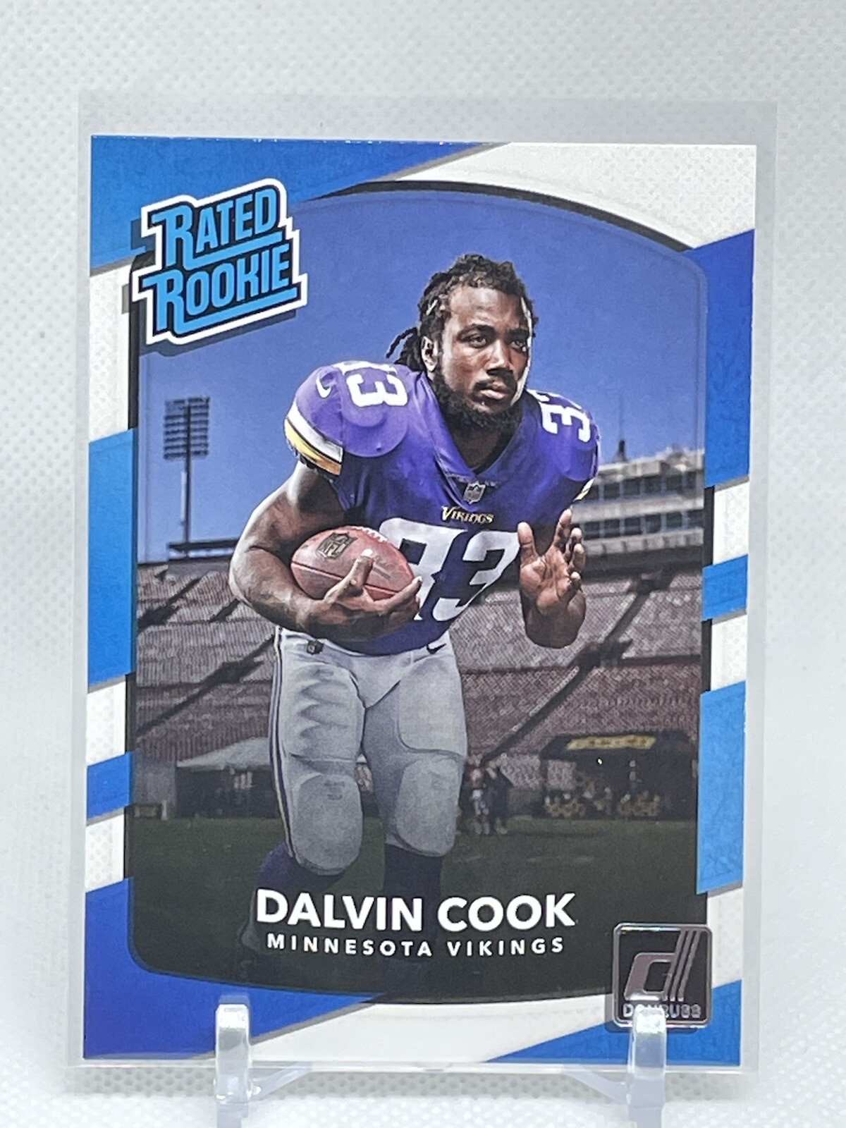 2017 Donruss #343 Dalvin Cook RC Rated Rookie Minnesota Vikings | eBay
