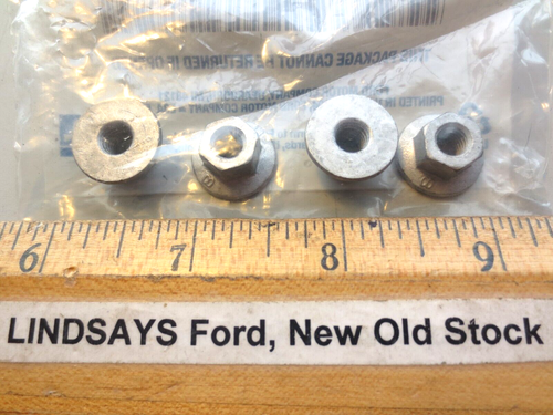 4 PCS FORD 2011/2019 EXPLORER, FLEX, MKT "NUT" HEX W/FLG M6X1.0 ...