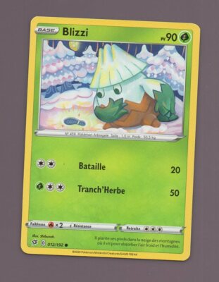 Pokémon n° 012/192 - BLIZZI - PV90 (A9763) | eBay