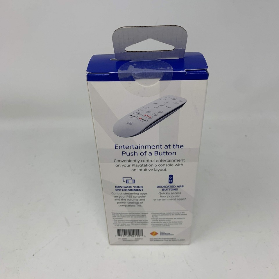 New Sony PlayStation 5 PS5 Media Remote White CFI-ZMR1 | eBay