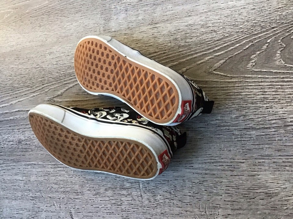 Vans Asher Slip-On Sneakers Kids Size 3 Shoes Skulls & Snakes Youth | eBay