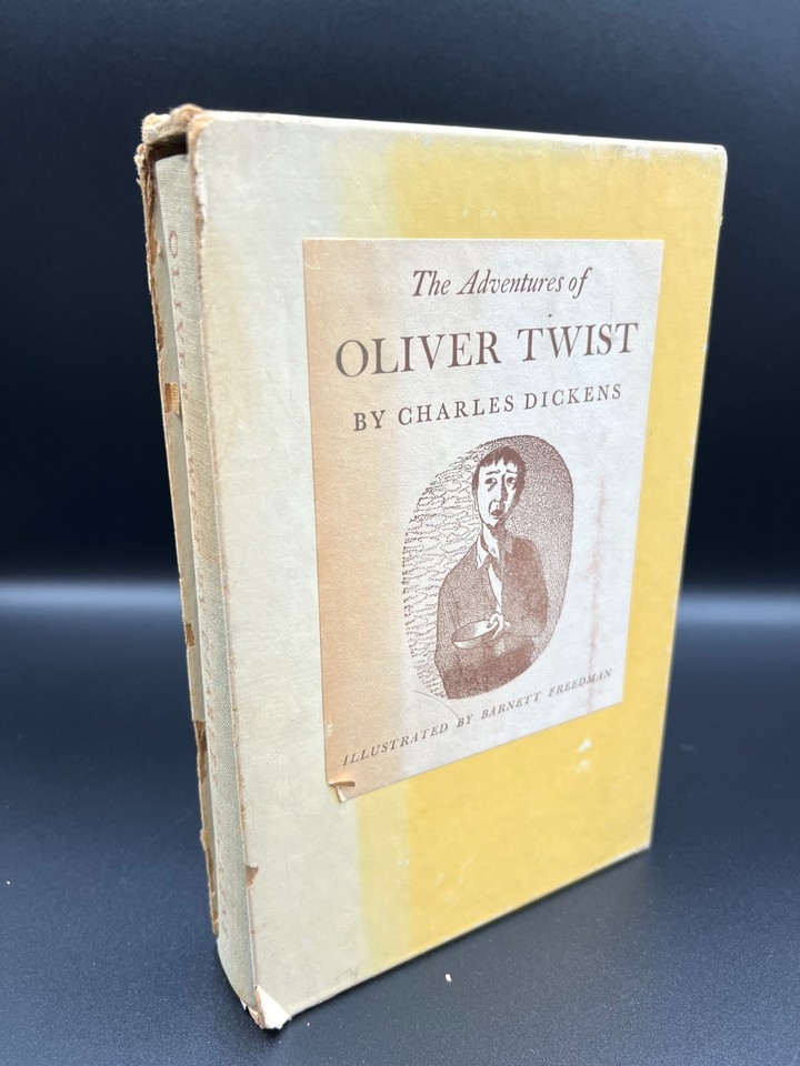 Oliver Twist Heritage Press 1939 Illustrated by Barnett Freedman w ...