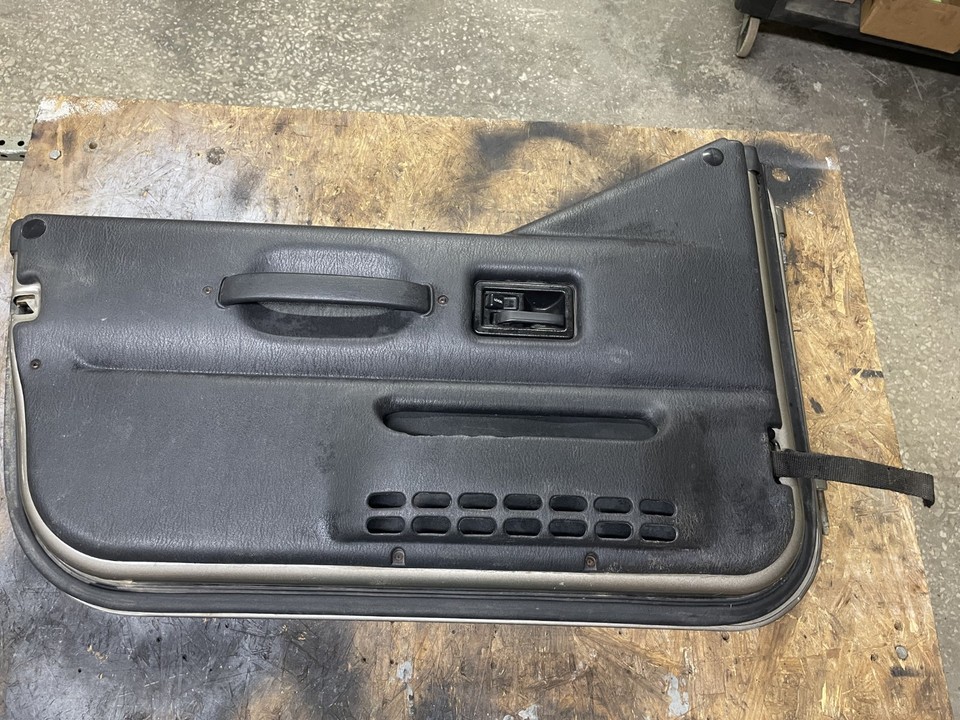 Jeep Wrangler TJ 97-06 OEM Driver (Left) Side Half Door Complete ...