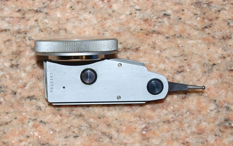 COMPAC / ALINA LONG RANGE DIAL TEST INDICATOR .0001 x .030" LARGE DIAL ...