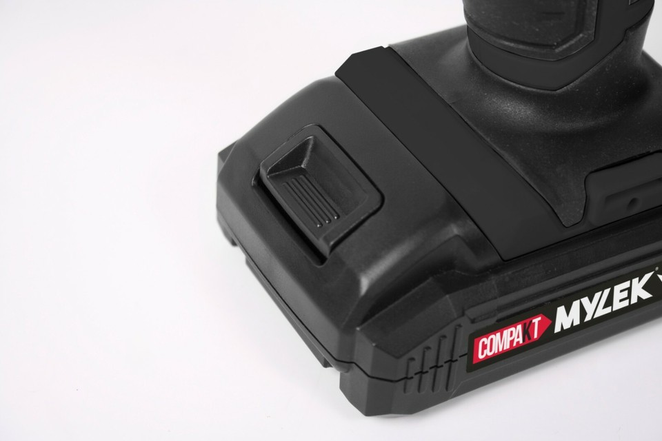 Mylek Cordless Drill 2 Batteries 18v Li-Ion Screwdriver 18 Volt Set ...