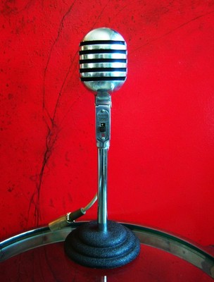 Vintage 1950's Electro Voice 950 crystal microphone w cable harp mic Hi ...