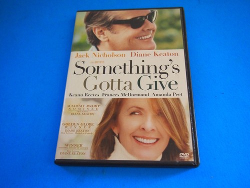 Something's Gotta Give (DVD)(2004)- Jack Nicholson, Diane Keaton, Keanu ...