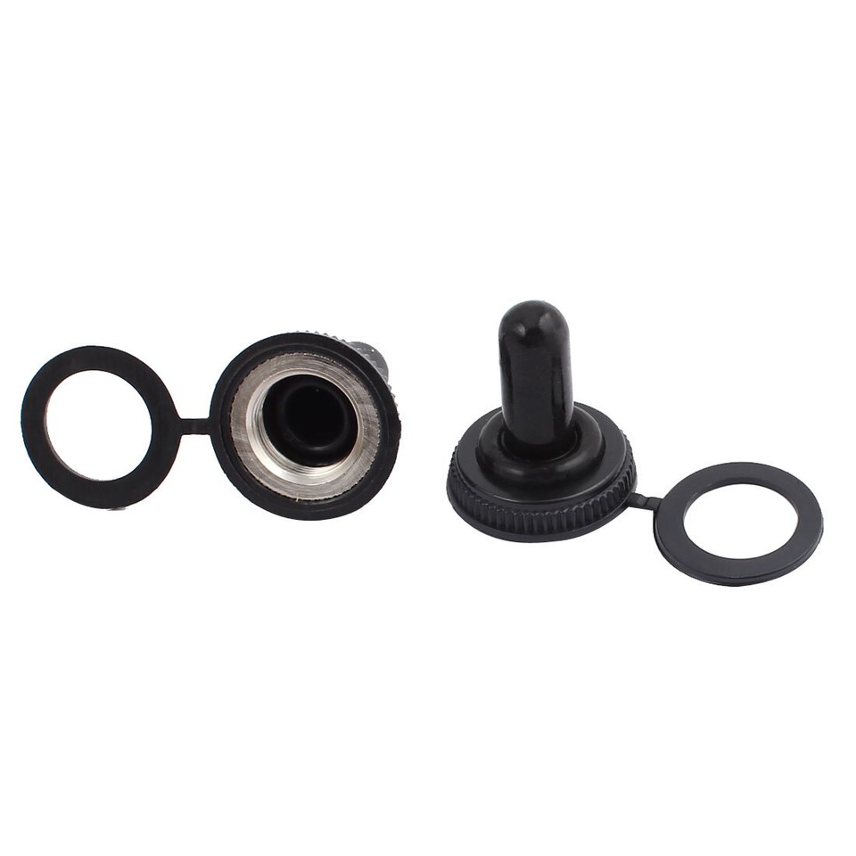 10Pcs 12mm Thread Waterproof Toggle Switch Boot Rubber Cover Cap ...