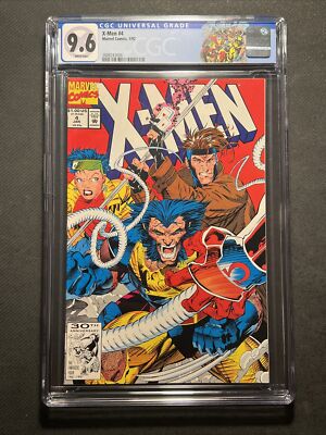 X-MEN 4 CGC 9.6 1ST APPEARANCE OMEGA RED MARVEL COMICS 1992 JIM LEE | eBay