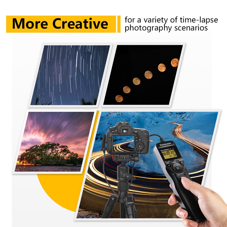 Camera Time Lapse Intervalometer Remote Shutter Release For Nikon Z8 Z9 ...