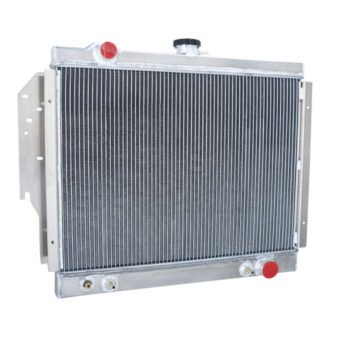 3 Row Aluminum Radiator For 1979-1993 Dodge D150 D250 W100 W250 Ram 5.2 ...