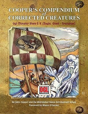 Cooper's Compendium of Corrected Creatures: Ogl Monster STATS E - K ...