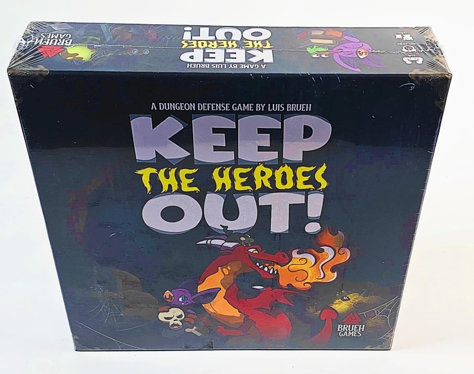 Brueh Games Keep the Heroes Out Base Game - SEALED | eBay