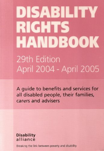 Disability Rights Handbook: A Guide to Benefits and ... by Greaves, Ian ...