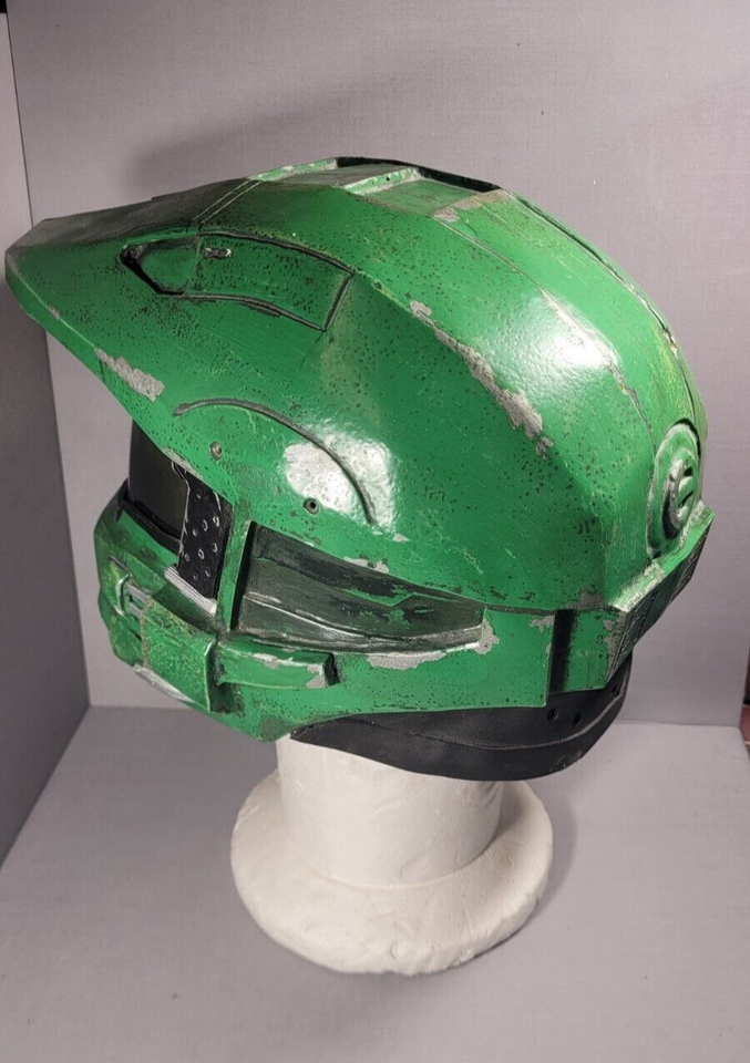 Master Chief 117 Helmet Custom made with lights, Medium to large head ...