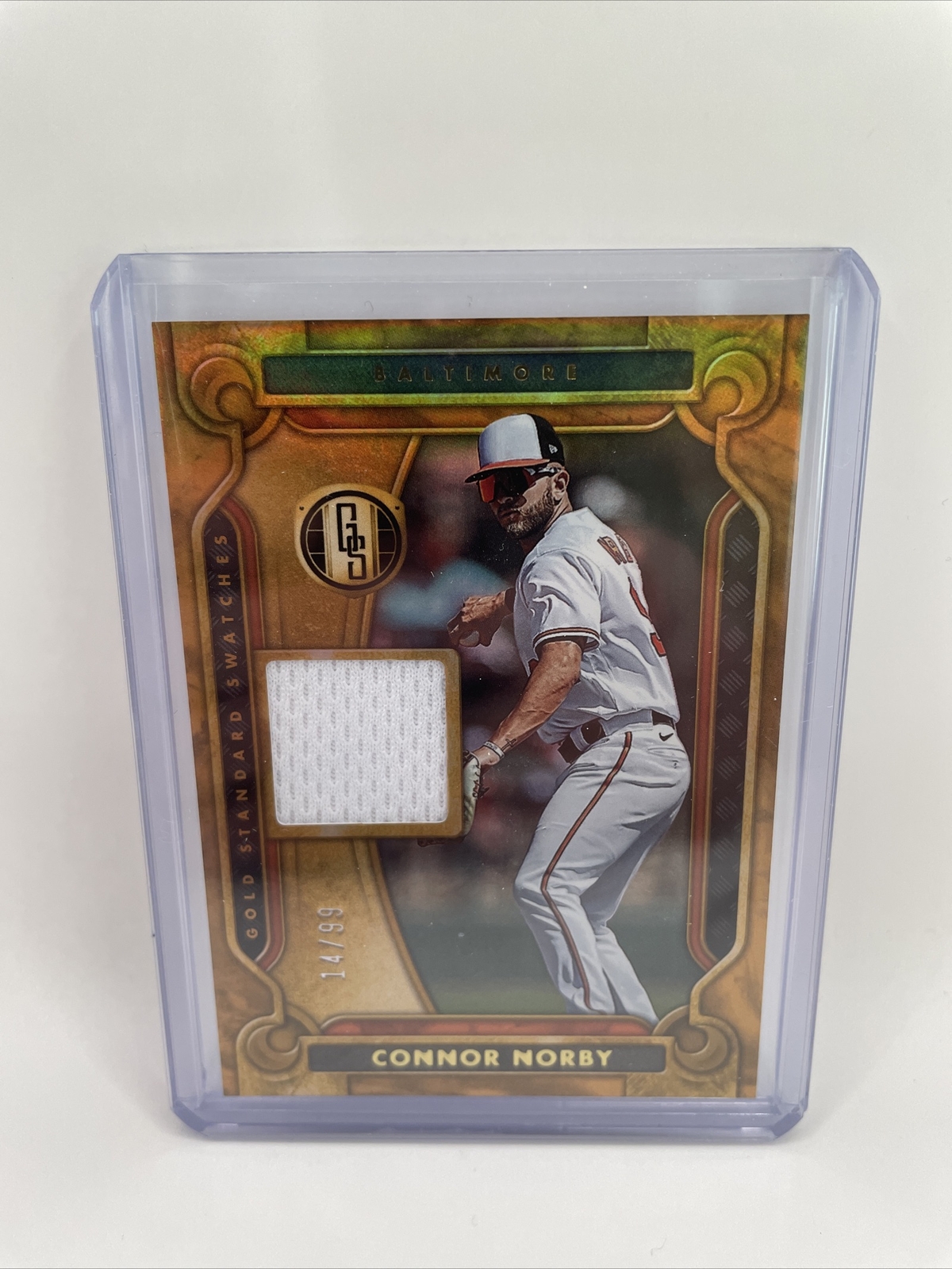 2023 Panini Chronicles - Gold Standard Swatches Gold #GSS-CN Connor ...