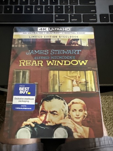 Rear Window 4k Steelbook BB EXCLUSIVE NEW | eBay
