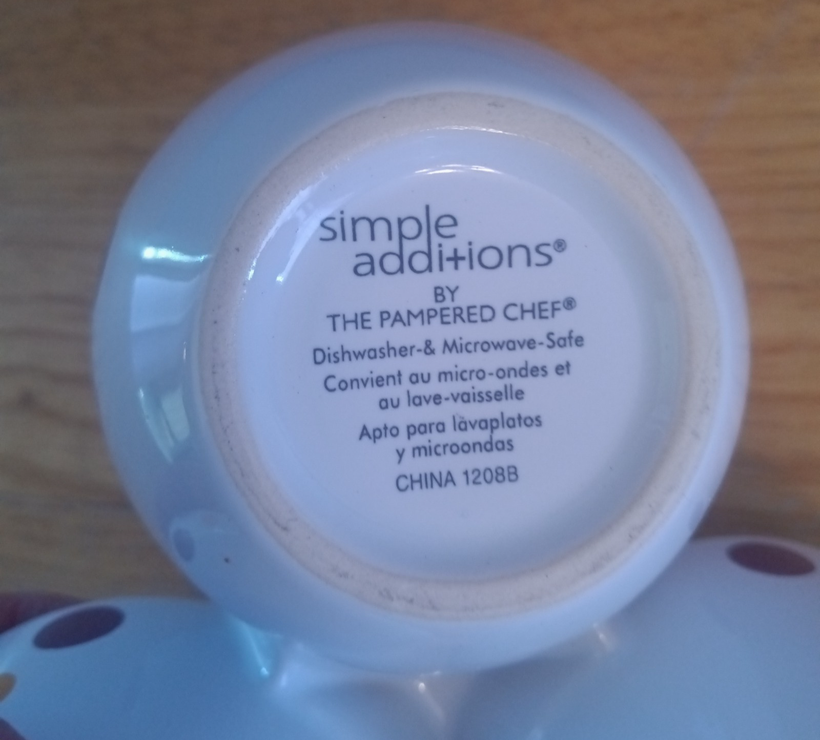 Pampered Chef Simple Additions Dots Trio 3 Bowl Condiment Server ...