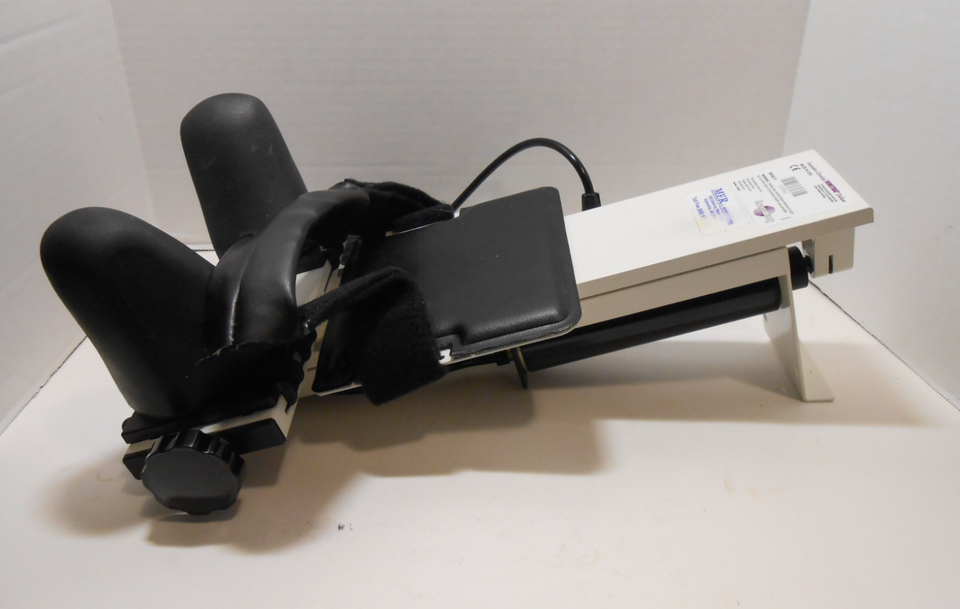 Saunder Cervical Neck Traction Home Trac Deluxe Device w/ Travel Case ...