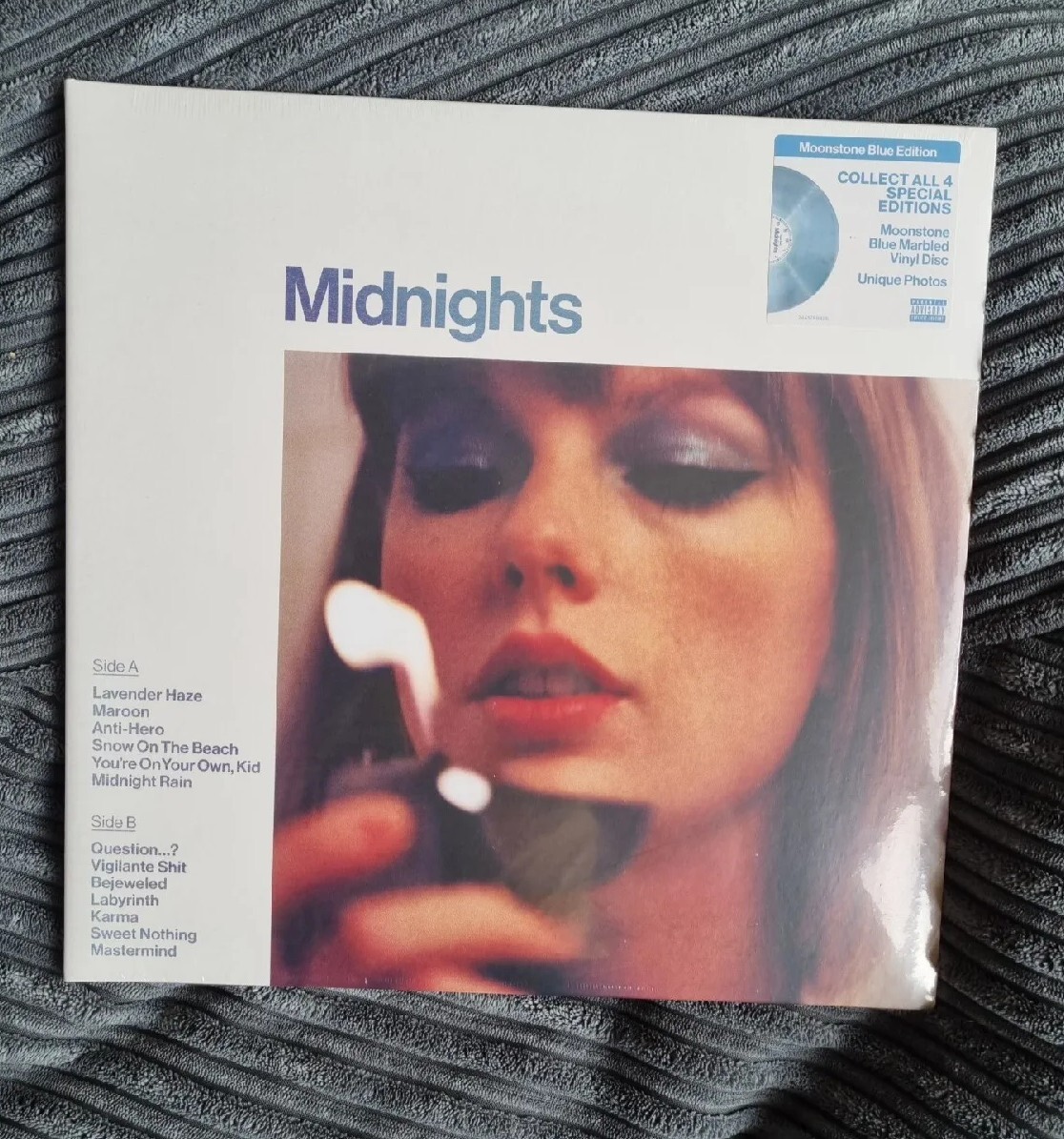 Midnights [Moonstone Blue Vinyl] by Taylor Swift (Record, 2022) for ...