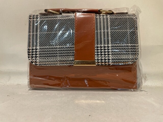 Ladies Fashion Handbags / Purses | Multiple Colors - Plaid Design | eBay