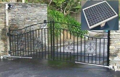 Solar Panel Entry Gates