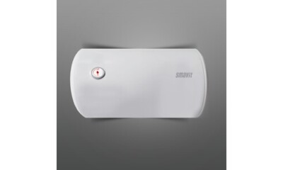 Smavit Scaldabagno Elettrico 50L ad Accumulo Orizzontale c/Flangia ...