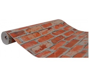 BRICK EFFECT LIKE TYPE FABLON SELF ADHESIVE VINYL FILM STICKY BACK ...