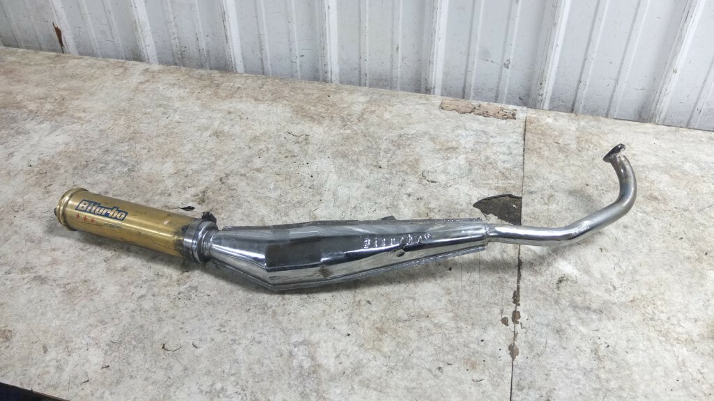 09 Tomos Streetmate Racing R Moped Bitturbo Muffler Exhaust | eBay