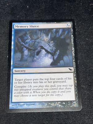Memory Sluice 1x MtG ENGLISH Shadowmoor SP/NM | eBay