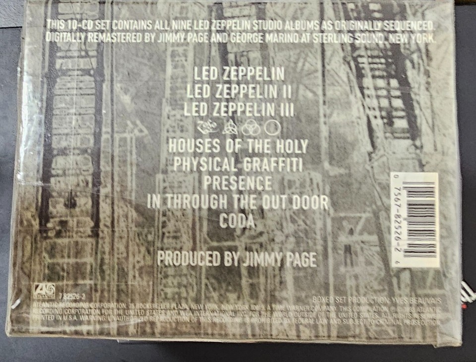 Led Zeppelin – The Complete Studio Recordings | eBay