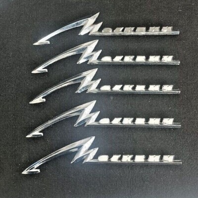 Car Emblem MOSKVICH 412 Nameplate logo USSR Soviet Hood Badge AZLK | eBay