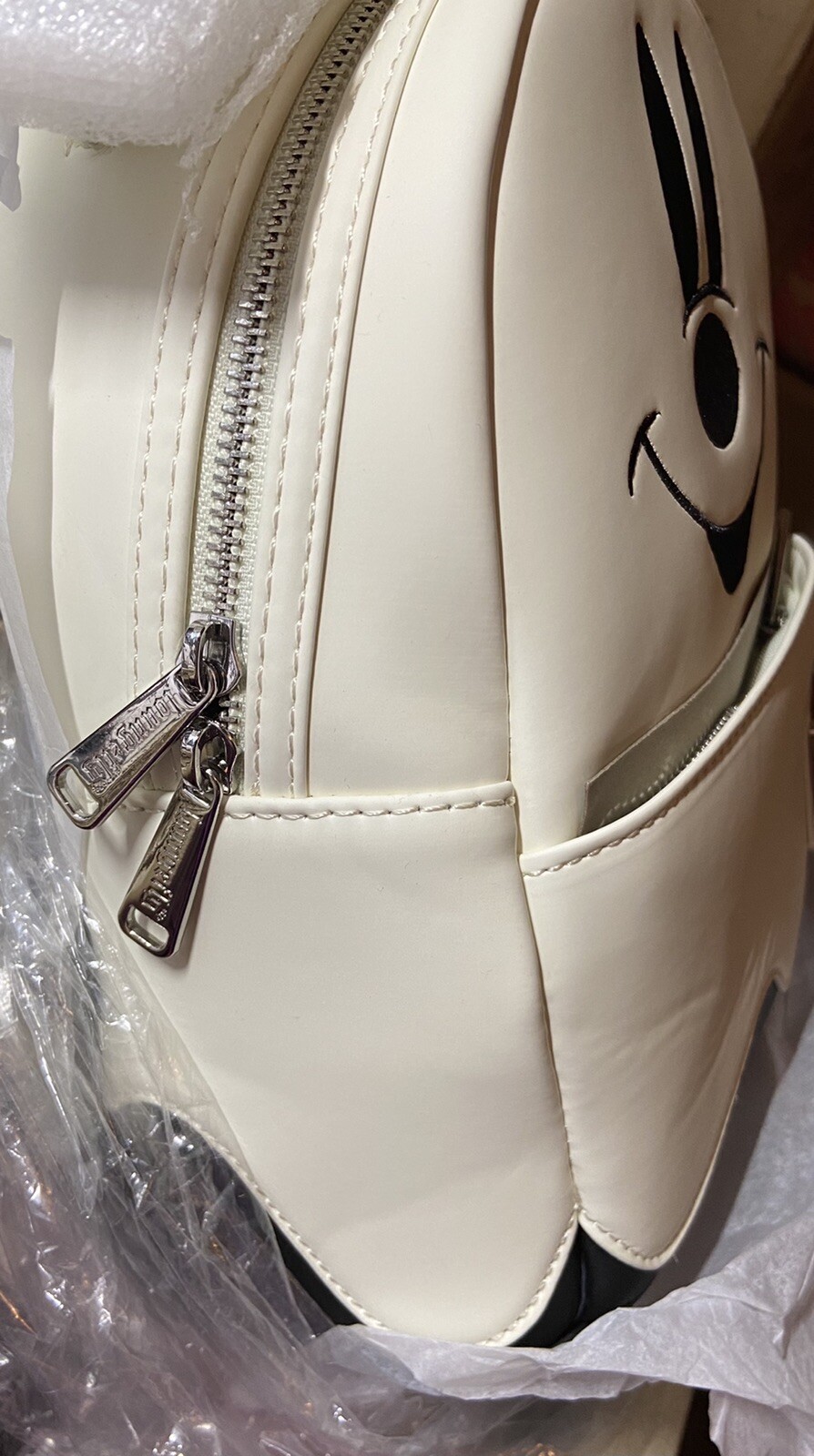 LOUNGEFLY DISNEY MICKEY MOUSE BOO GLOW IN THE DARK GHOST BACKPACK ...