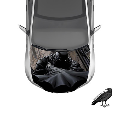Batman Anime Hood Wrap S1 Weatherproof Vinyl Car Decal 50" X 66" | eBay