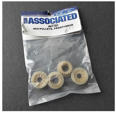 Vintage RC Car Team Associated 91167 SC10 4x4 Pulley Front Rear ...