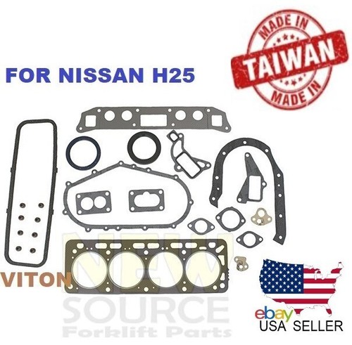 10101-60K25 FOR NISSAN O/H GASKET SET FITS H25 ENGINE WITH HEAD GASKET ...