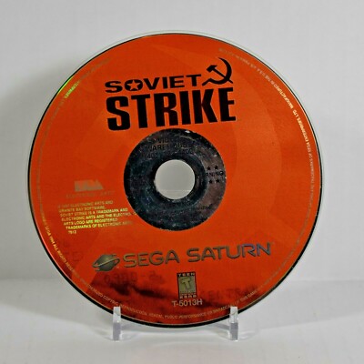 Soviet Strike (Sega Saturn, 1996) Disc Only. Tested. 14633076127| eBay