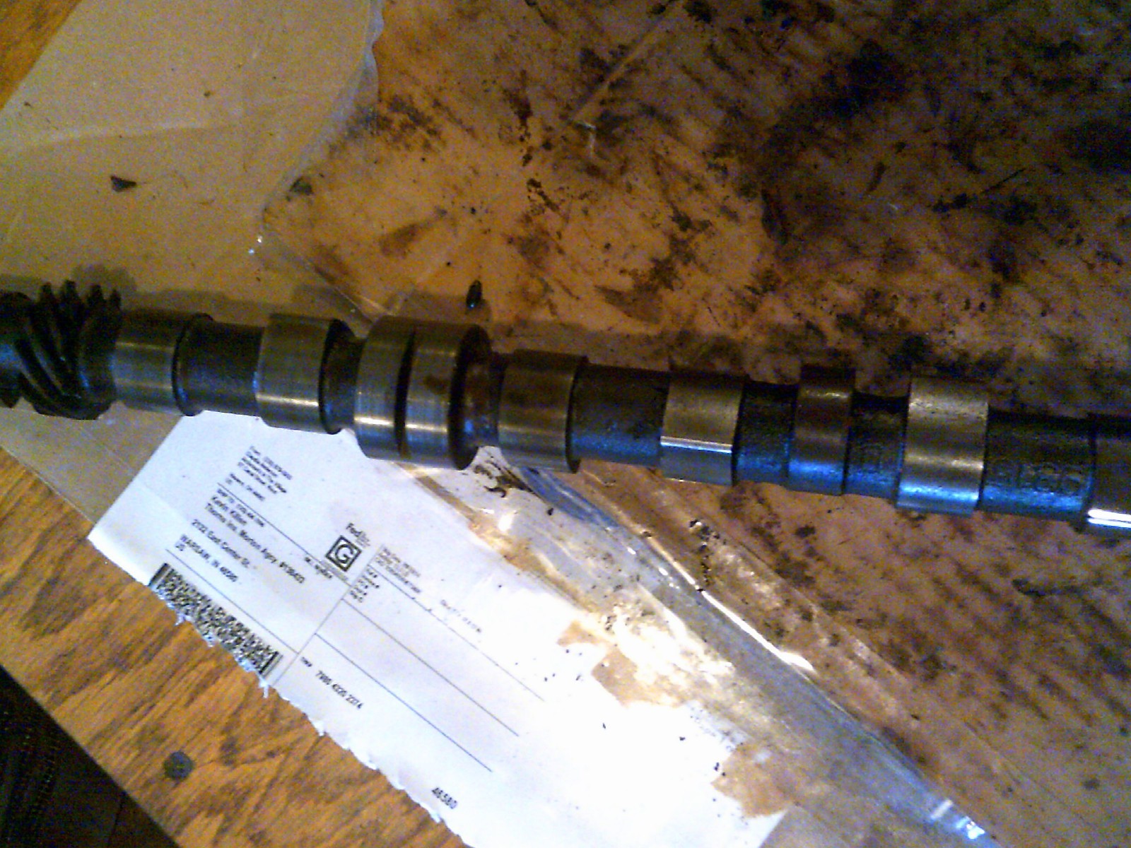 Farmall A B Tractor IH original engine motor camshaft & camshaft drive ...