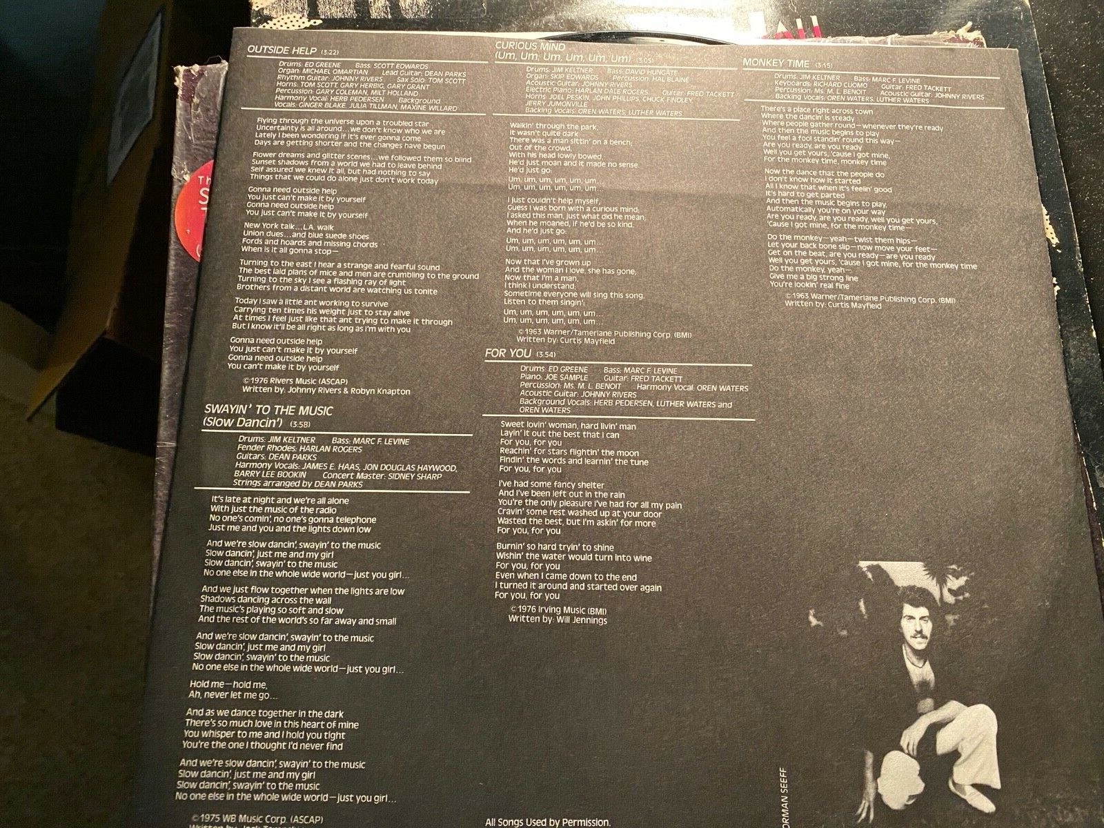 Johnny Rivers Outside Help Lp BT-76004 | eBay