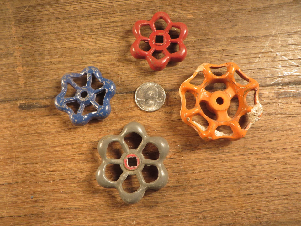 Lot 20 Vintage Water Faucet / Steam Valve Handles / Knobs Steampunk ...