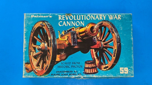 Vintage Palmer Revolutionary War Cannon Plastic Model Kit | eBay